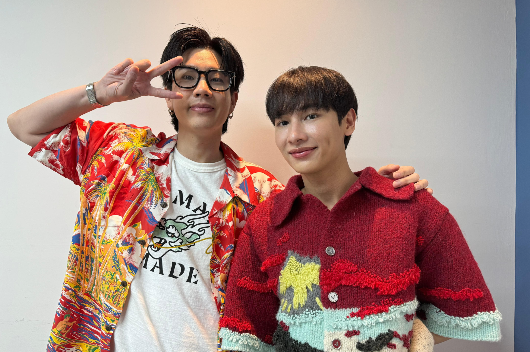 Veteranos da cena Boys Love tailandesa, OffGun falam sobre carrei