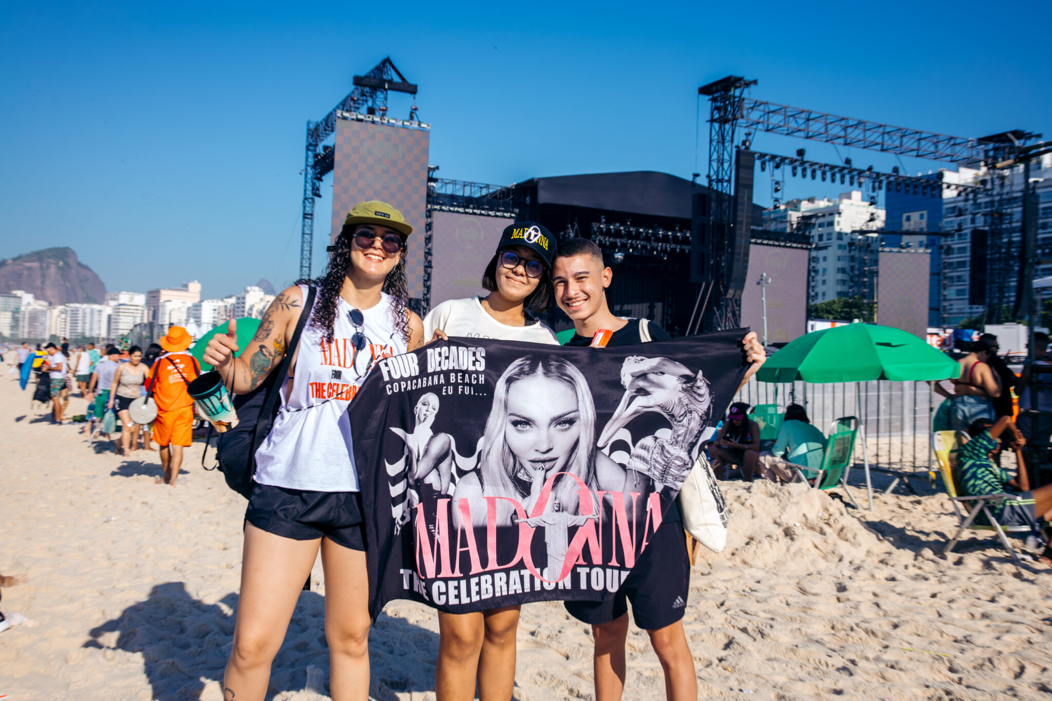 Veja fotos dos preparativos para show de Madonna no Rio - Billboard Brasil